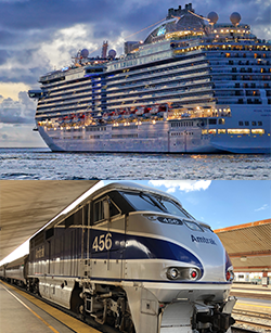 Cruise and Rail - Open Destinations