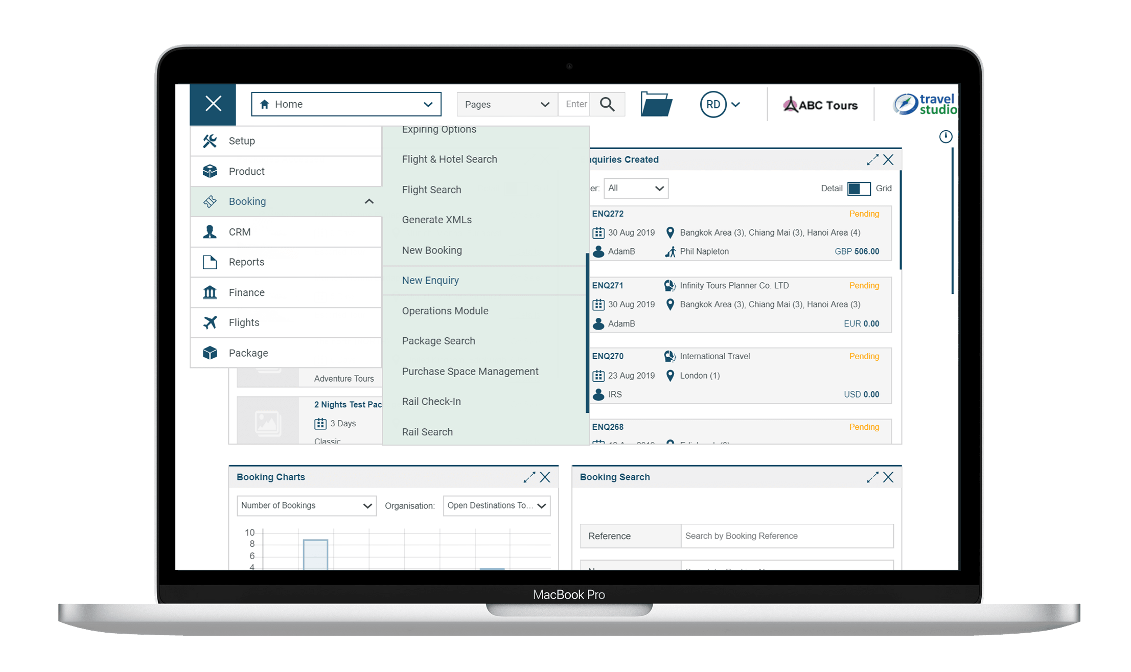 Travel Studio new UI menu-min - Open Destinations