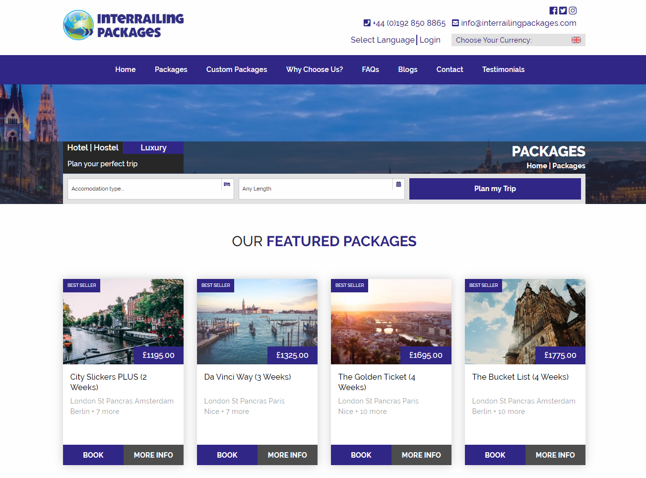 BLOG - APPSOLUTELY FABULOUS WITH INTERRAILING PACKAGES - Open Destinations